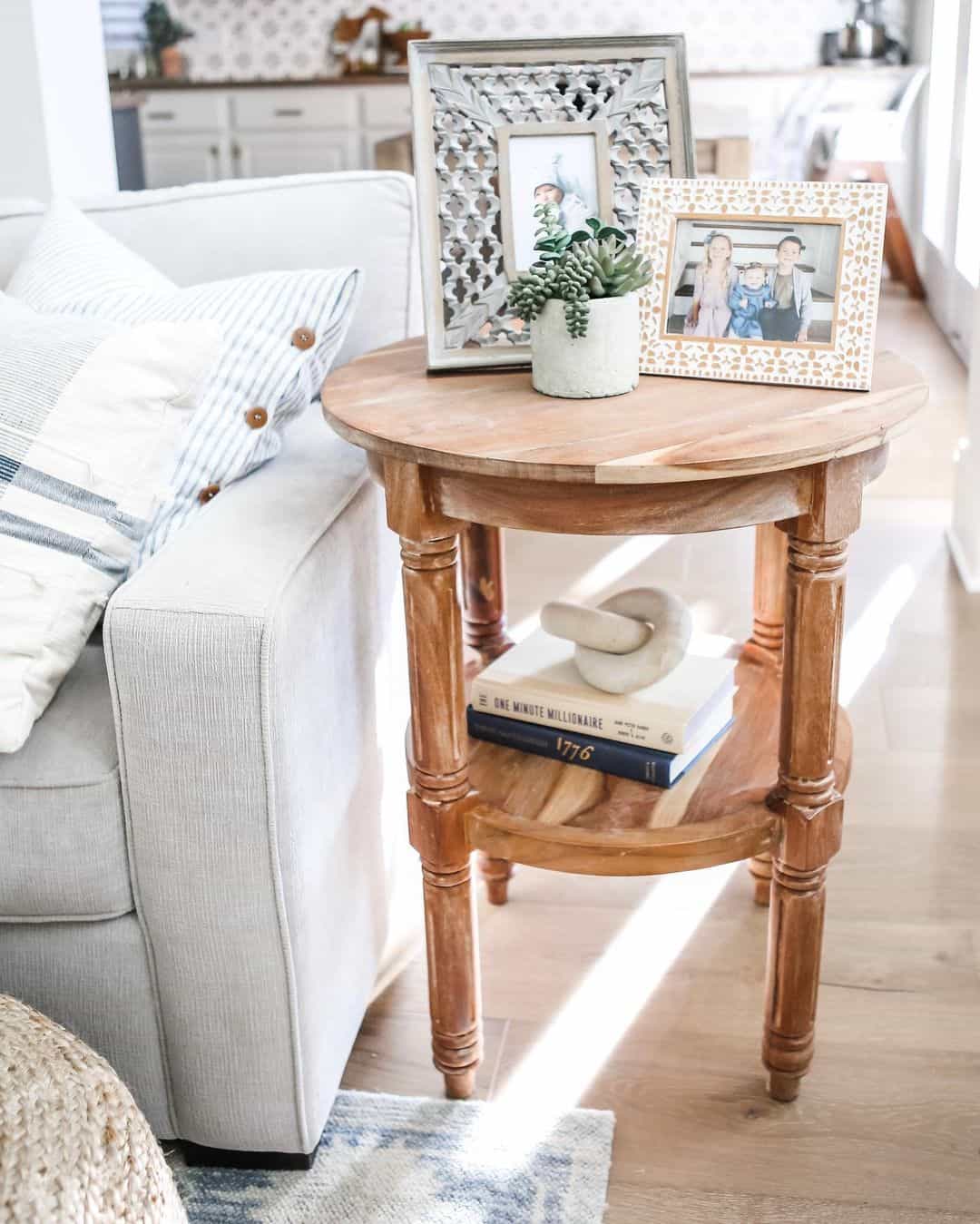 31 Wooden End Tables to Complete Your Seating Area