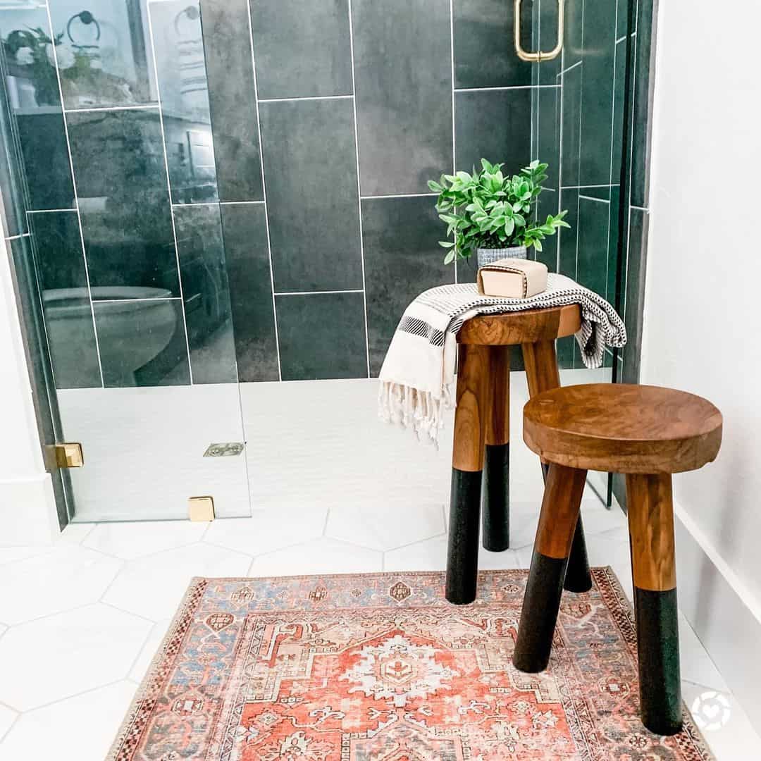 34 Bathroom Stool Ideas to Create a Spa-like Space
