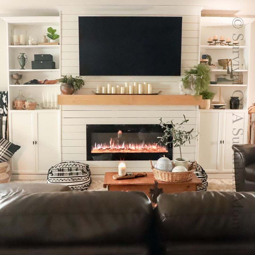 30 Eye-catching TV Over Fireplace Ideas for Function and Style
