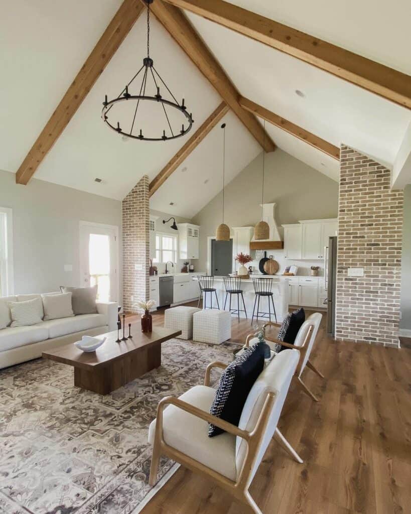 34 Fabulous Decorative Ceiling Beams Ideas to Add Dimension