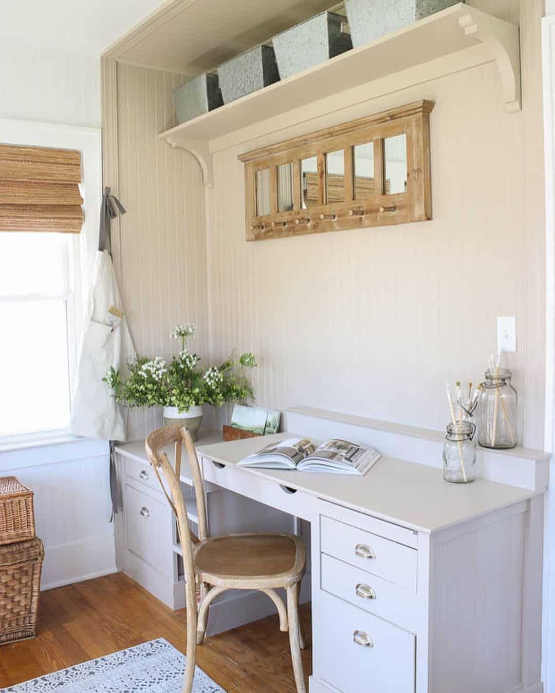 19 Nifty Built-in Desk Ideas To Make the Most of a Small Space