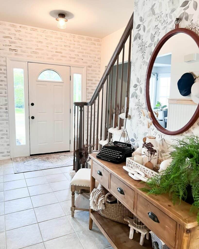 24 Entryway Wallpaper Ideas to Give Your Walls A Refresh