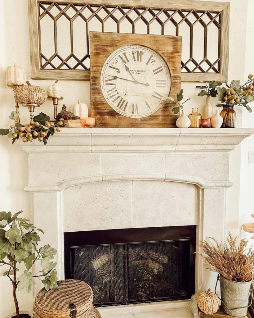 35 Fall Fireplace Décor Ideas to Welcome the Season