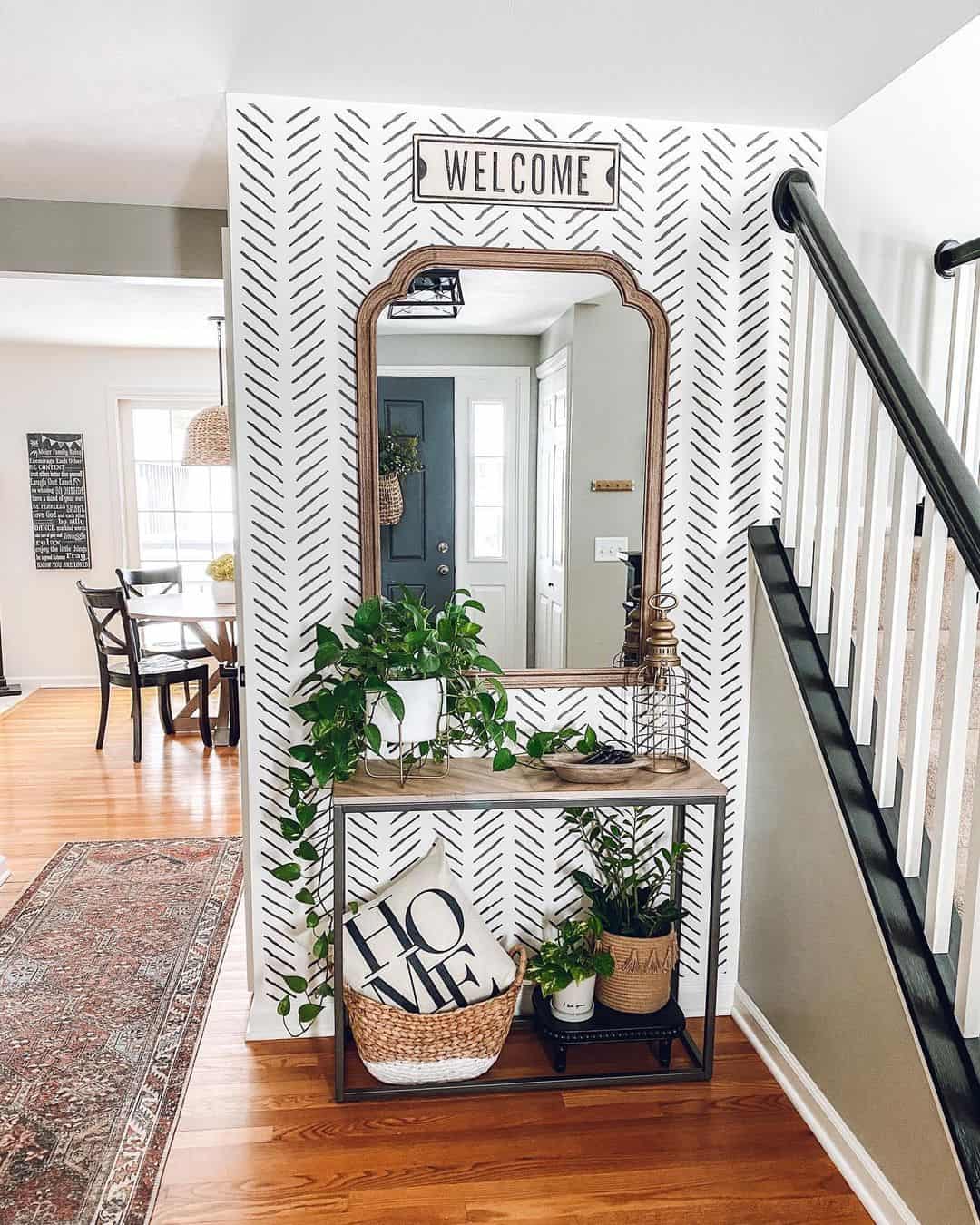 24 Entryway Wallpaper Ideas to Give Your Walls A Refresh