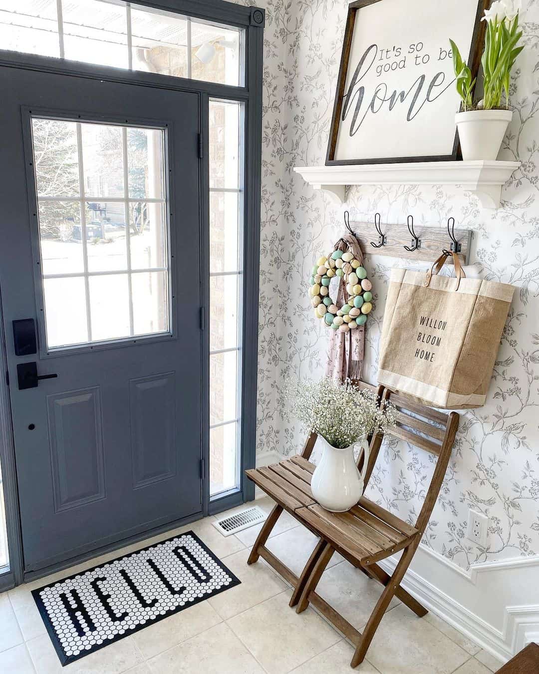 24 Entryway Wallpaper Ideas to Give Your Walls A Refresh