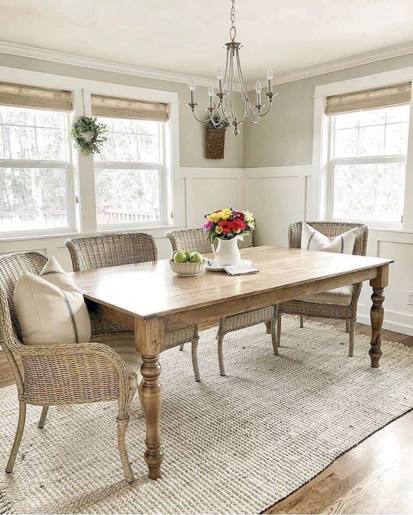28 Dining Room Jute Rugs That Naturally Upgrade Your Home