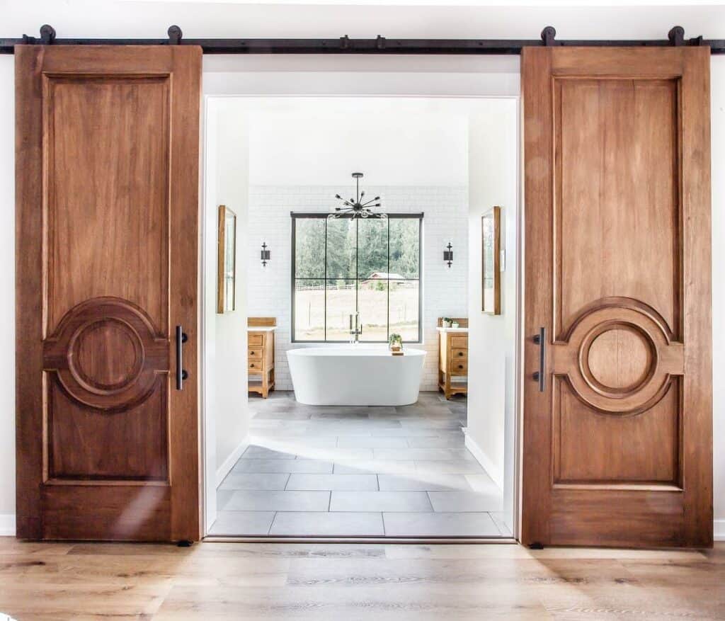 31 Impressive Bathroom Door Ideas for Eye-Catching Impact