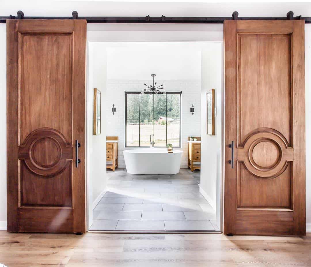 31 Impressive Bathroom Door Ideas for Eye-Catching Impact