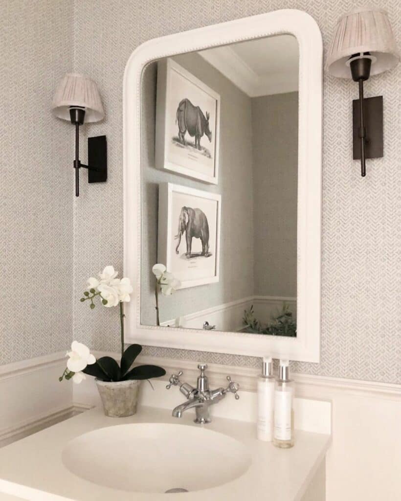 30 Bathroom Mirror Ideas to Accompany Your Vanity