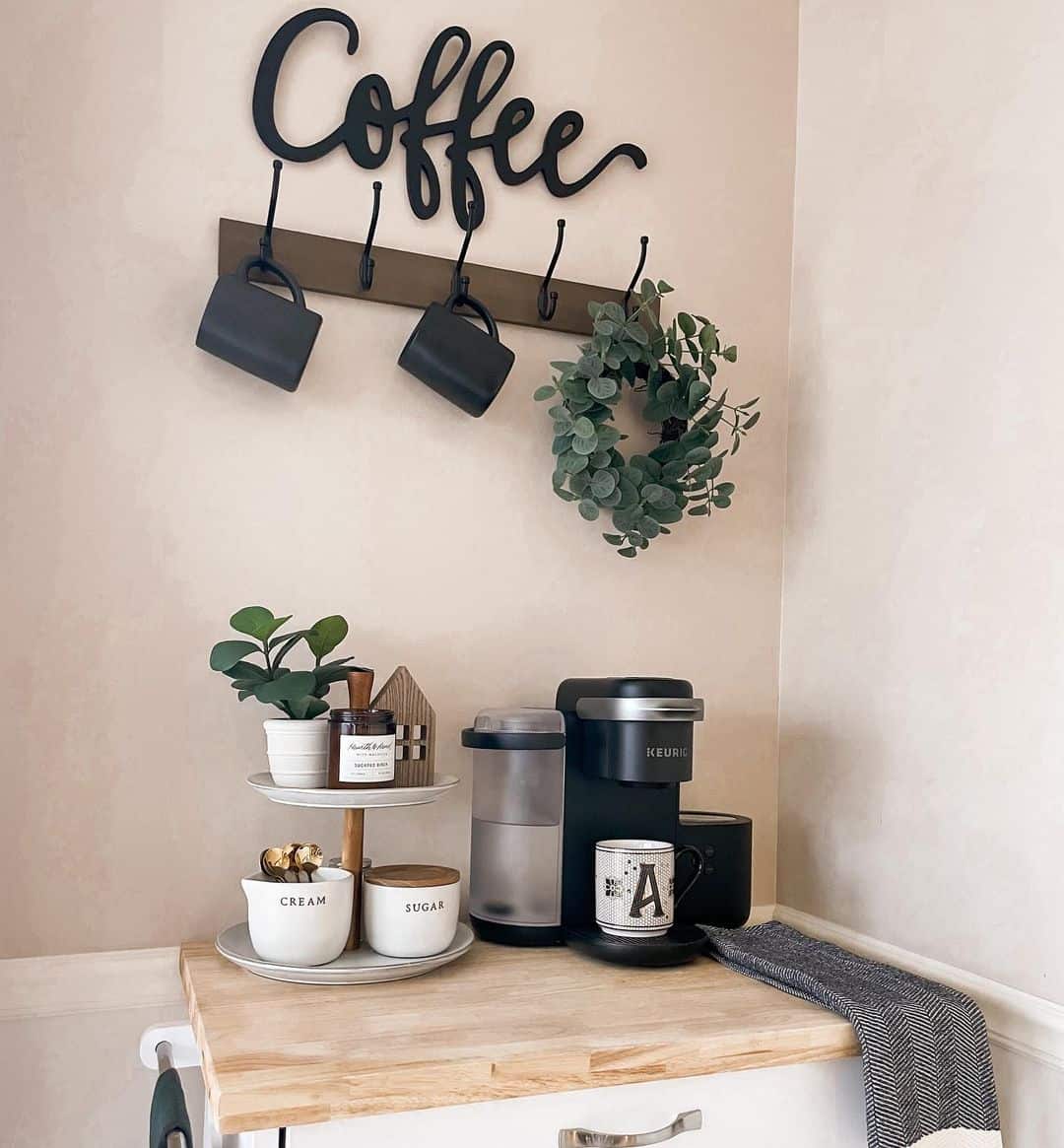 23 Fabulous Corner Coffee Bar Ideas to Wake You Up