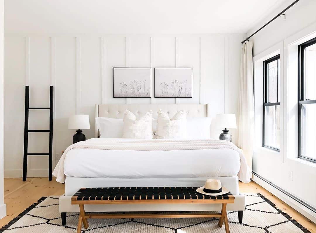 30 Ways to Position a Bed Against a Wall To Create Space