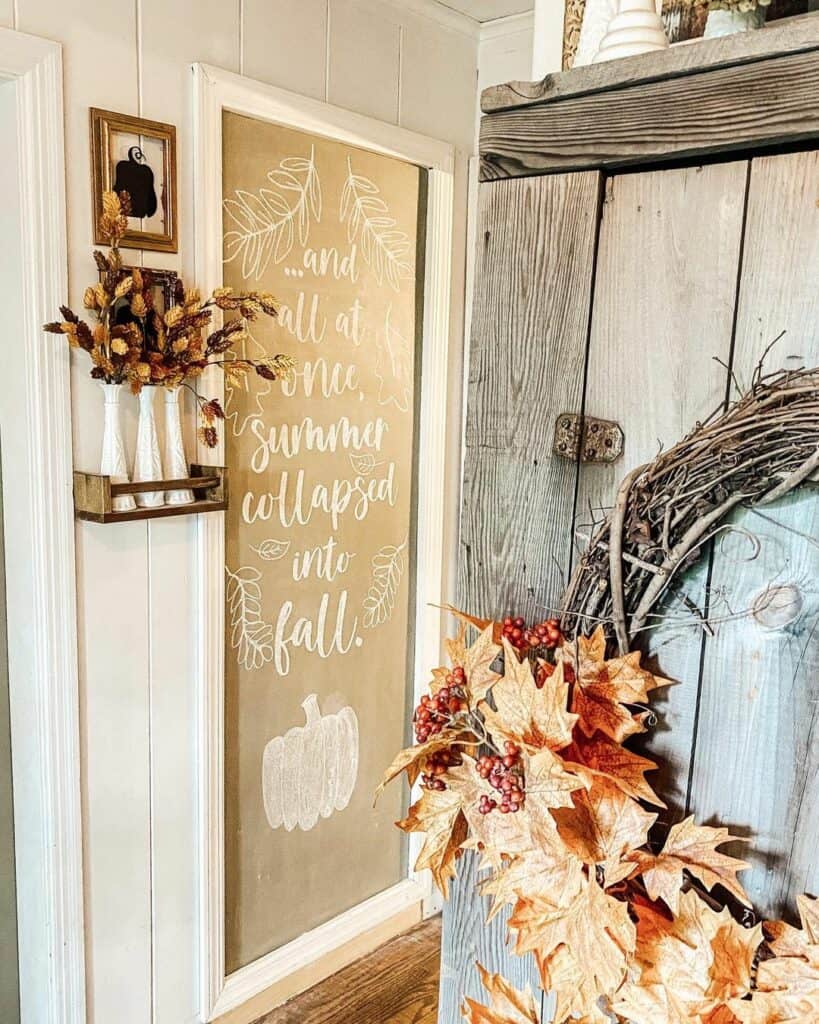24 Crisp And Cool Fall Chalkboard Ideas