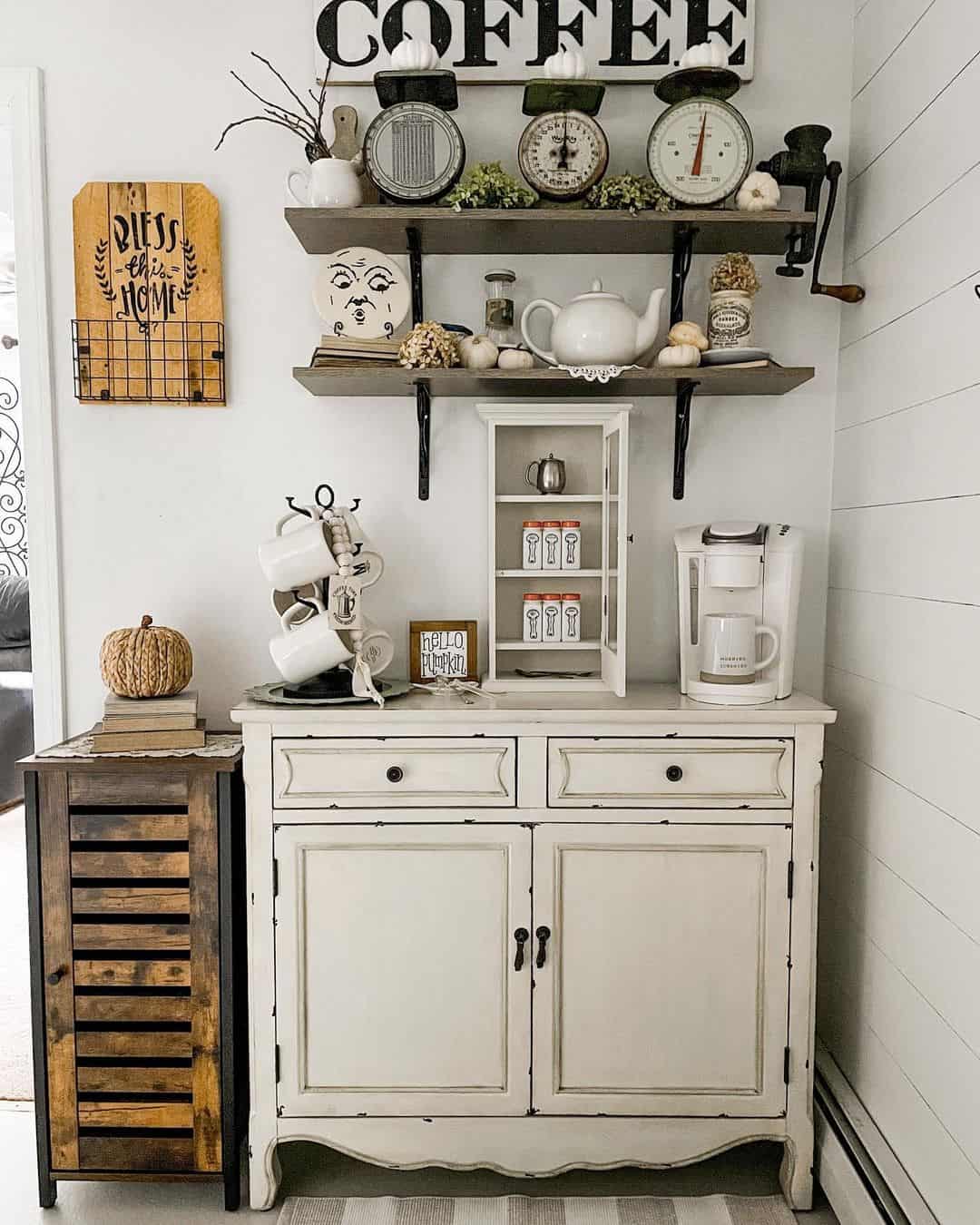 23 Fabulous Corner Coffee Bar Ideas to Wake You Up