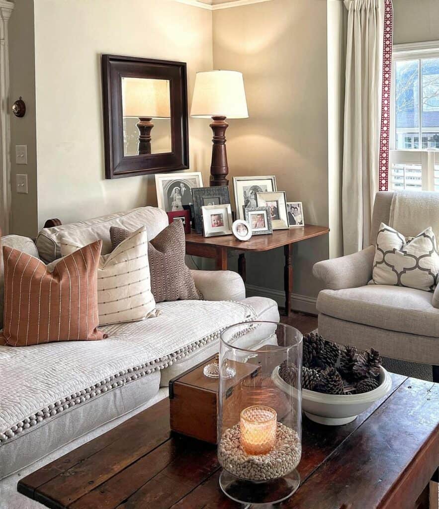 30 Stunning Modern Country Cottage Living Room Ideas