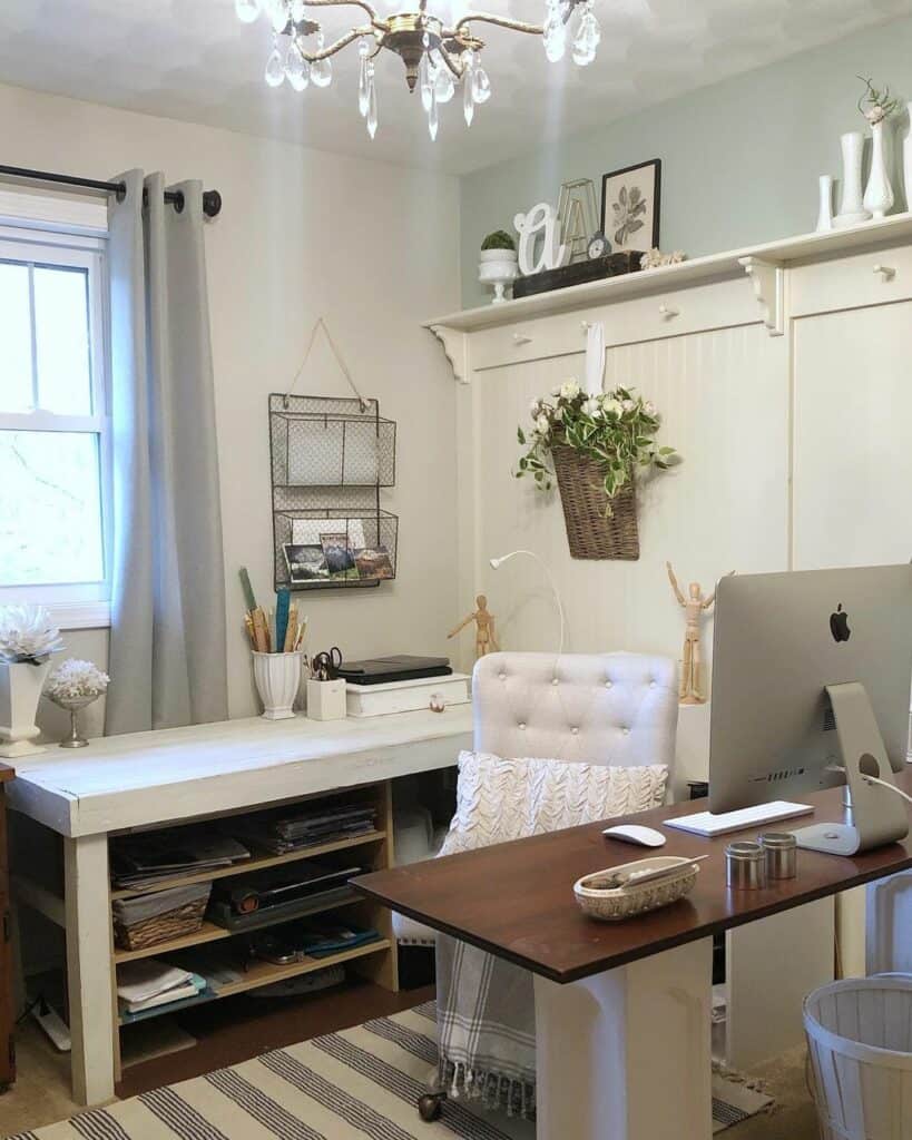 29 Modern Farmhouse Office Ideas for Productivity and Style