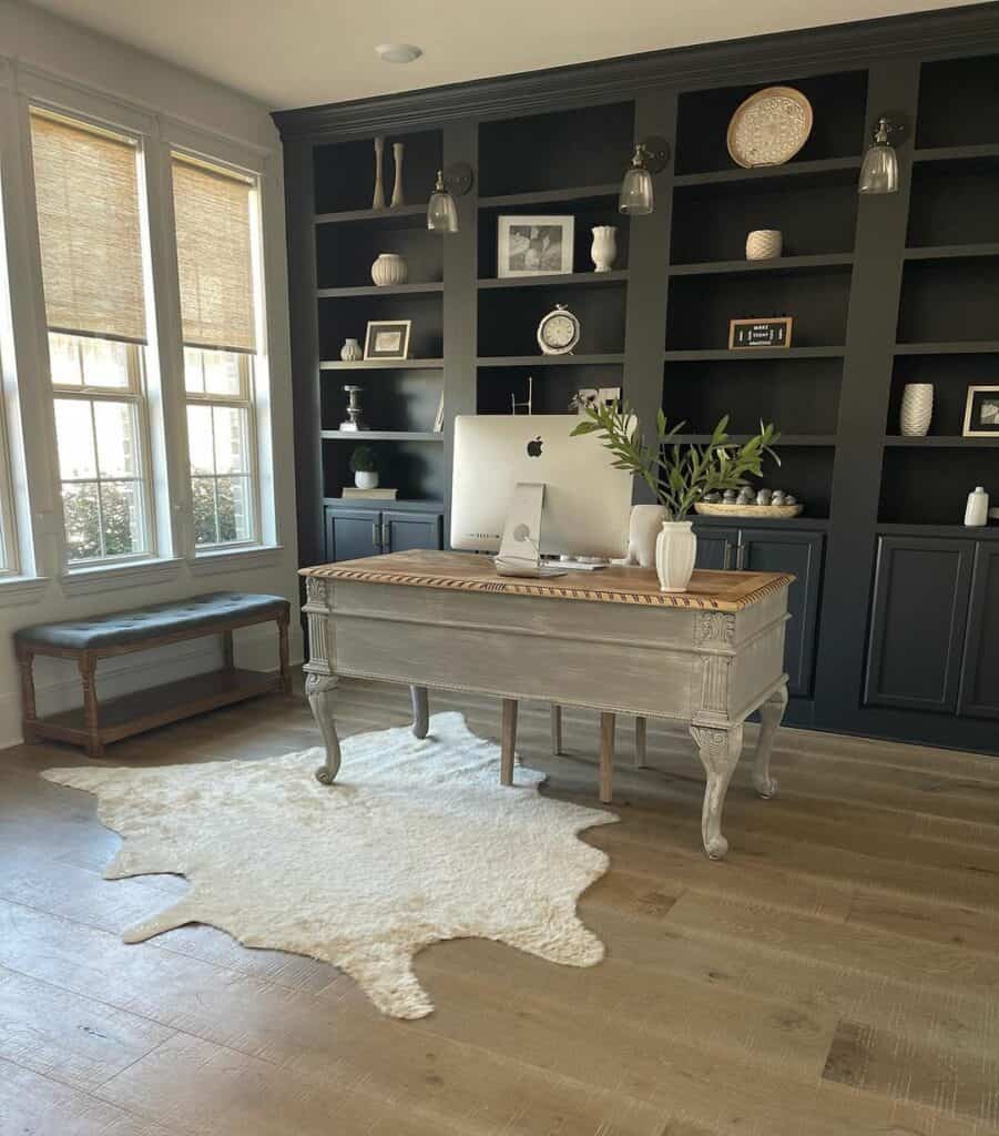 29 Modern Farmhouse Office Ideas for Productivity and Style