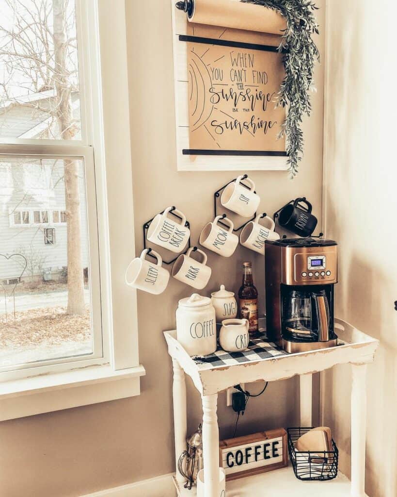 23 Fabulous Corner Coffee Bar Ideas to Wake You Up