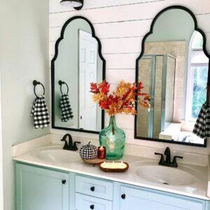 30 Bathroom Mirror Ideas to Accompany Your Vanity
