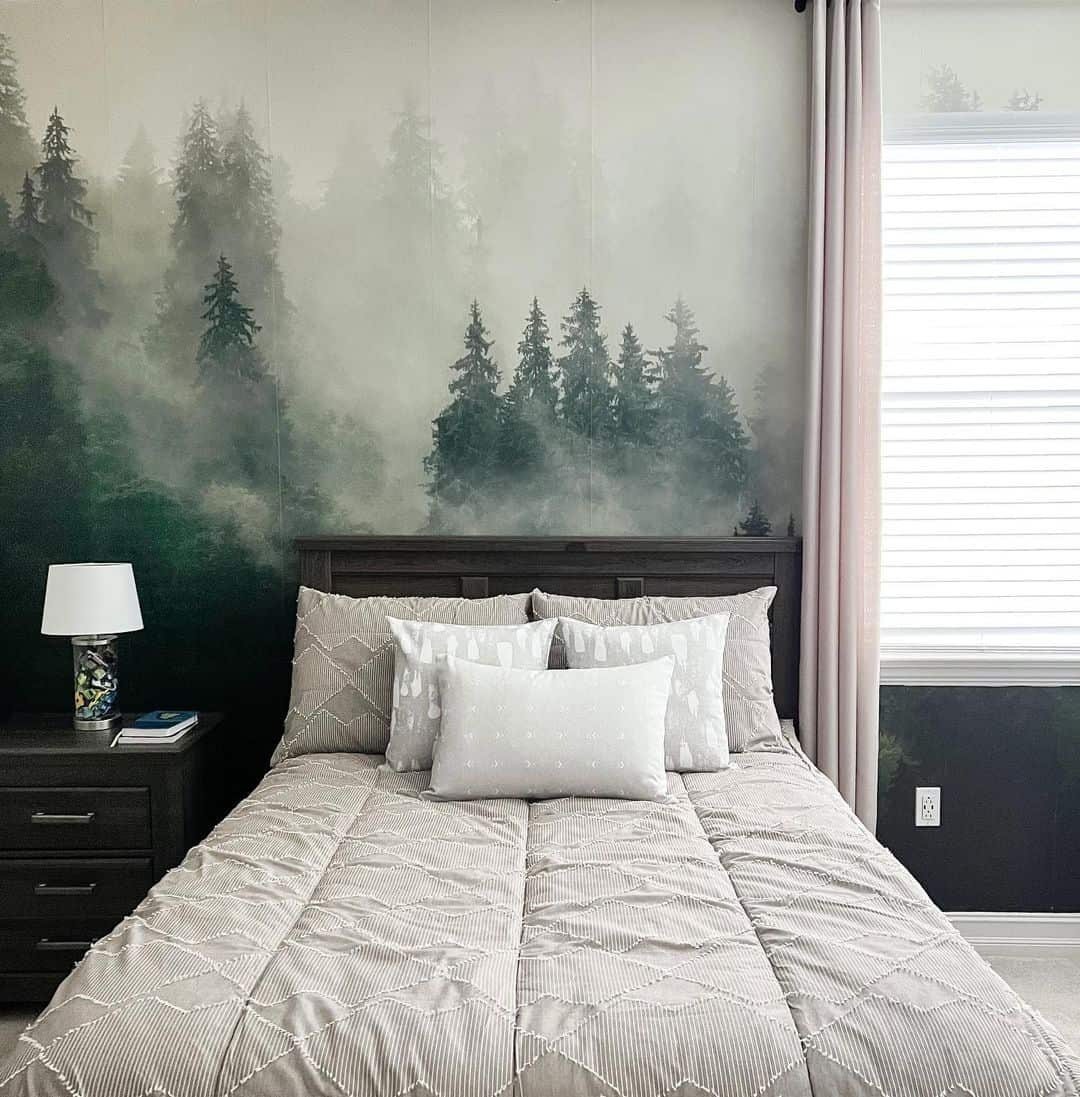 17 Examples of Wallpaper With Trees, Foliage, or Flowers