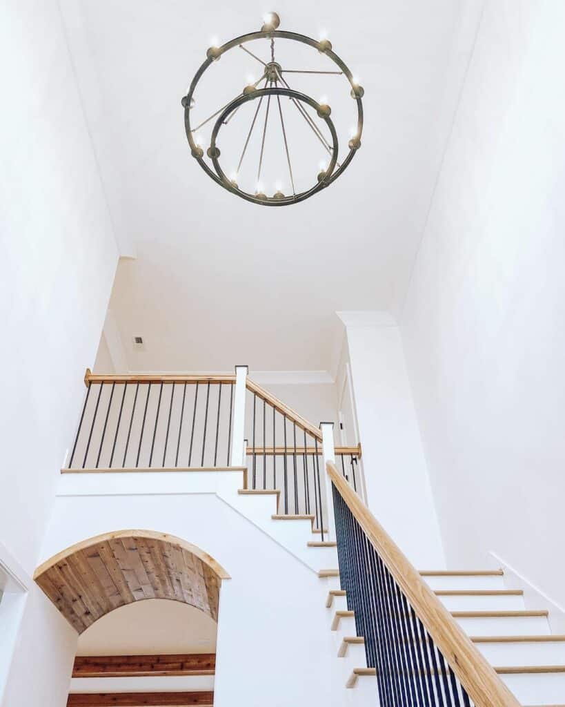 23 Staircase Chandelier Inspirations To Transform Your Home