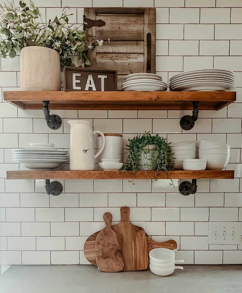 30 Functional Shelf Ideas For Kitchens
