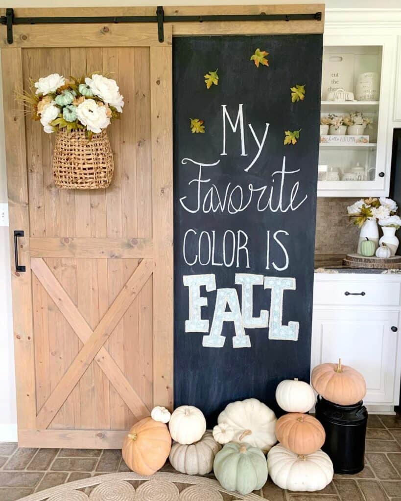 24 Crisp And Cool Fall Chalkboard Ideas
