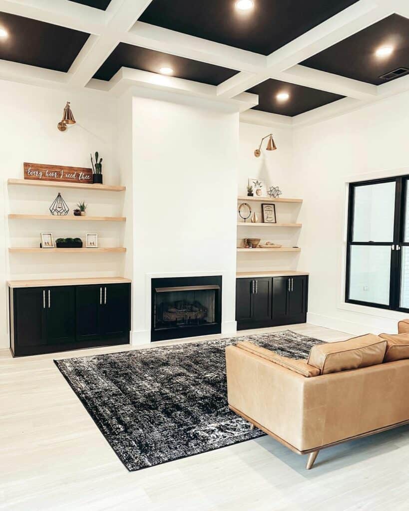 30 Rustic and Sleek Modern Farmhouse Living Room Ideas