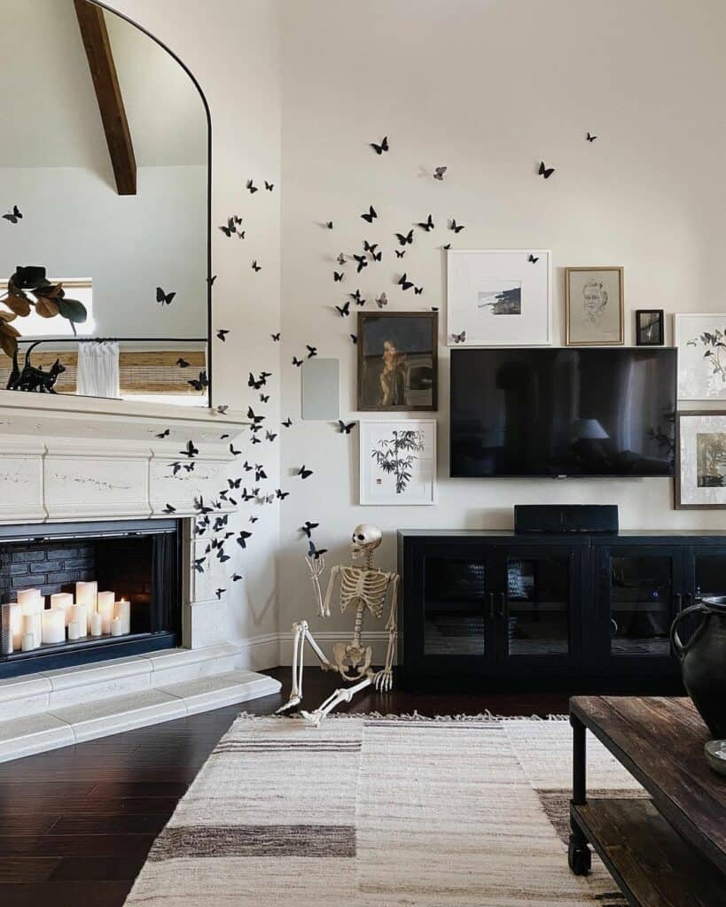 29 Empty Fireplace Ideas and Décor Styles To Accent Them