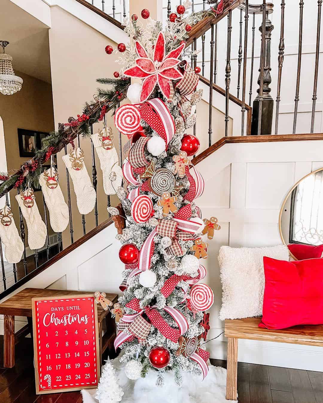 30 Skinny Christmas Tree Ideas To Bring Some Cheer To Your Home