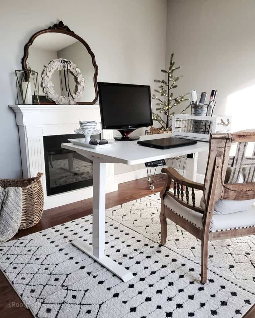 29 Modern Farmhouse Office Ideas for Productivity and Style