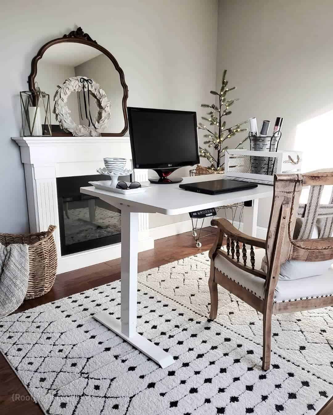 29 Modern Farmhouse Office Ideas for Productivity and Style