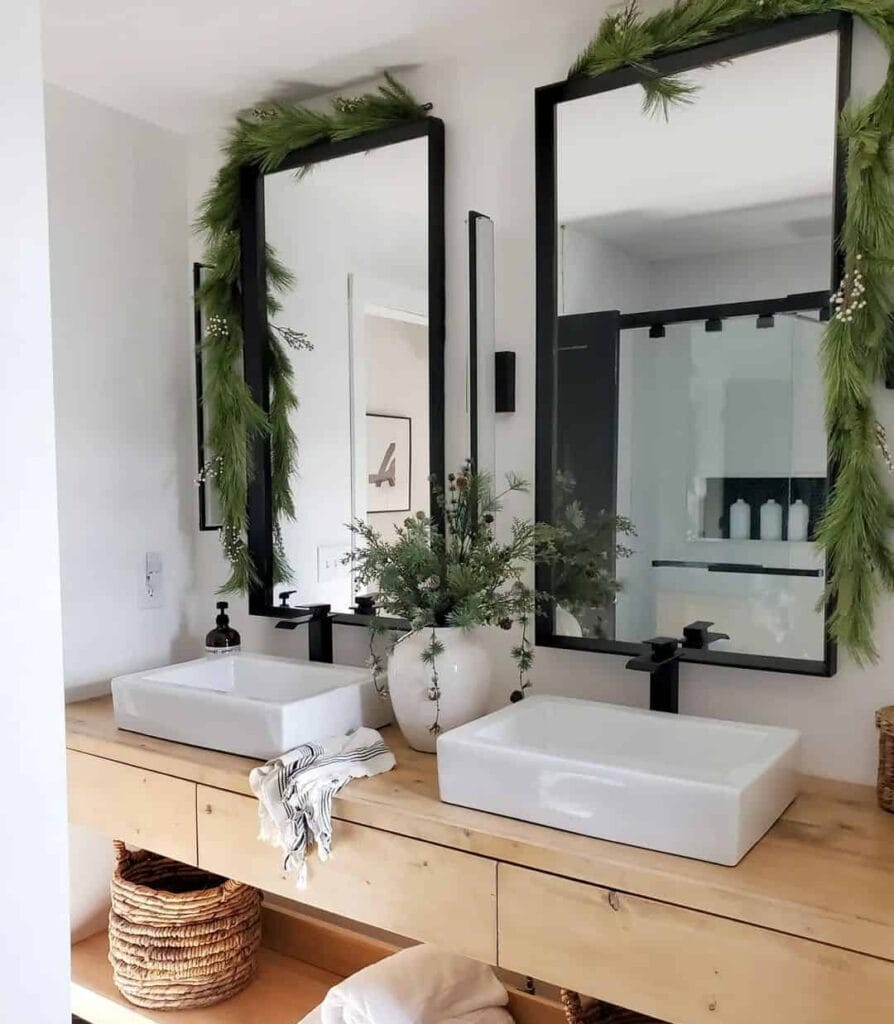 30 Bathroom Mirror Ideas to Accompany Your Vanity