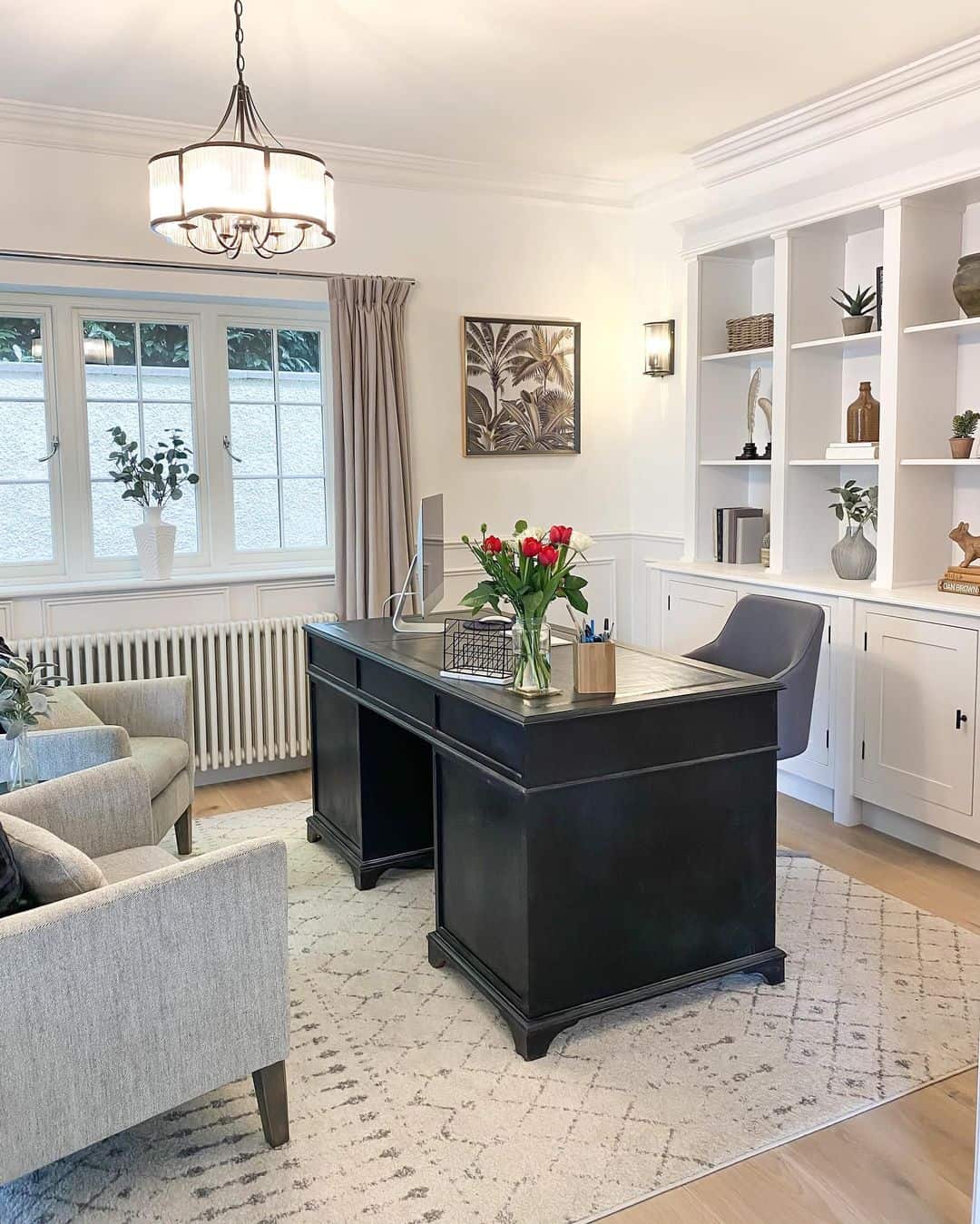 29 Modern Farmhouse Office Ideas for Productivity and Style