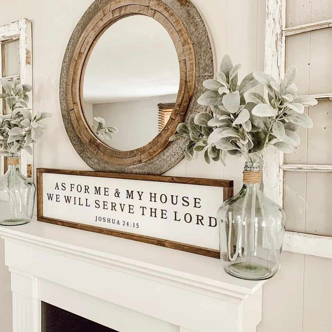 29 Summer Mantel Décor Ideas to Make Your Fireplace Blossom