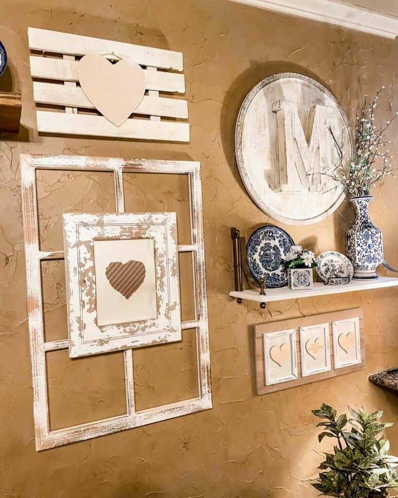 26 Creative Farmhouse Rustic Wall Décor to Liven Your Walls