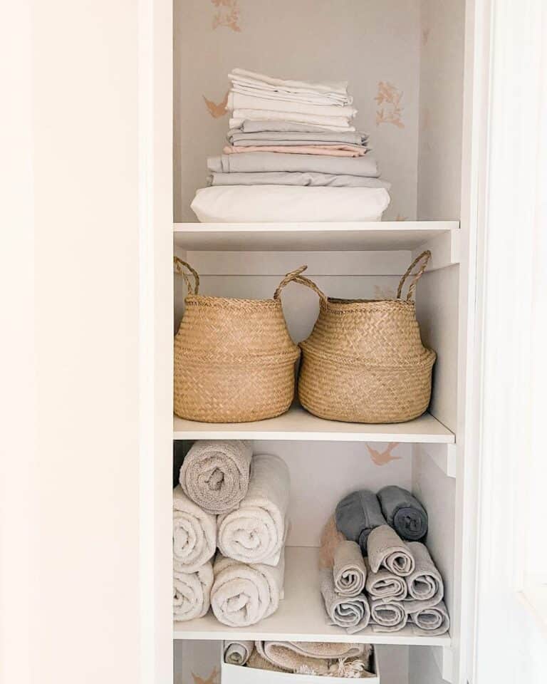 12 Bathroom Closet Ideas For A Clutter-Free Space