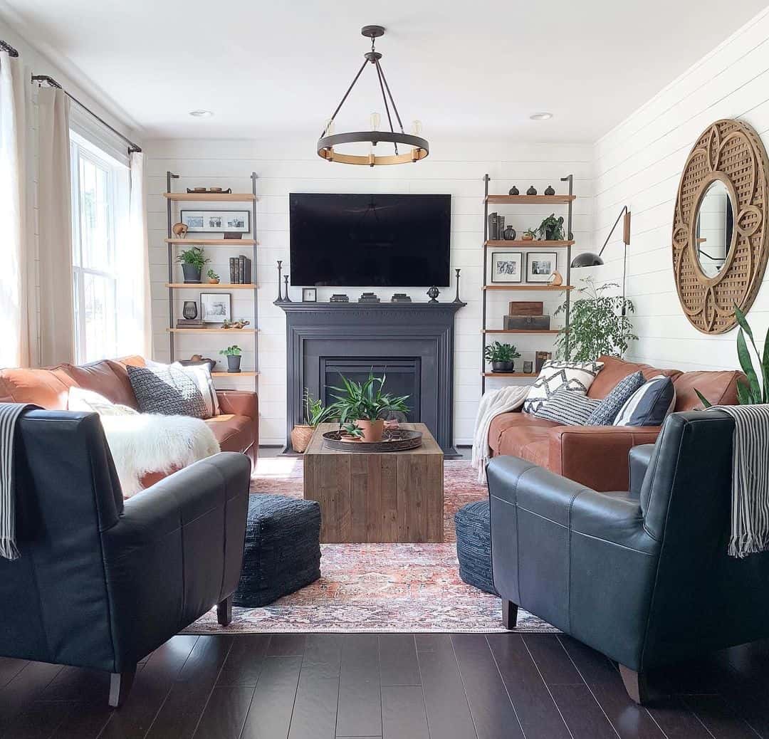 33 Mirror Above Couch Ideas That Will Add an Instant Depth