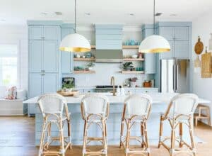 14 Blue Kitchen Designs To Create A Refreshing Experience