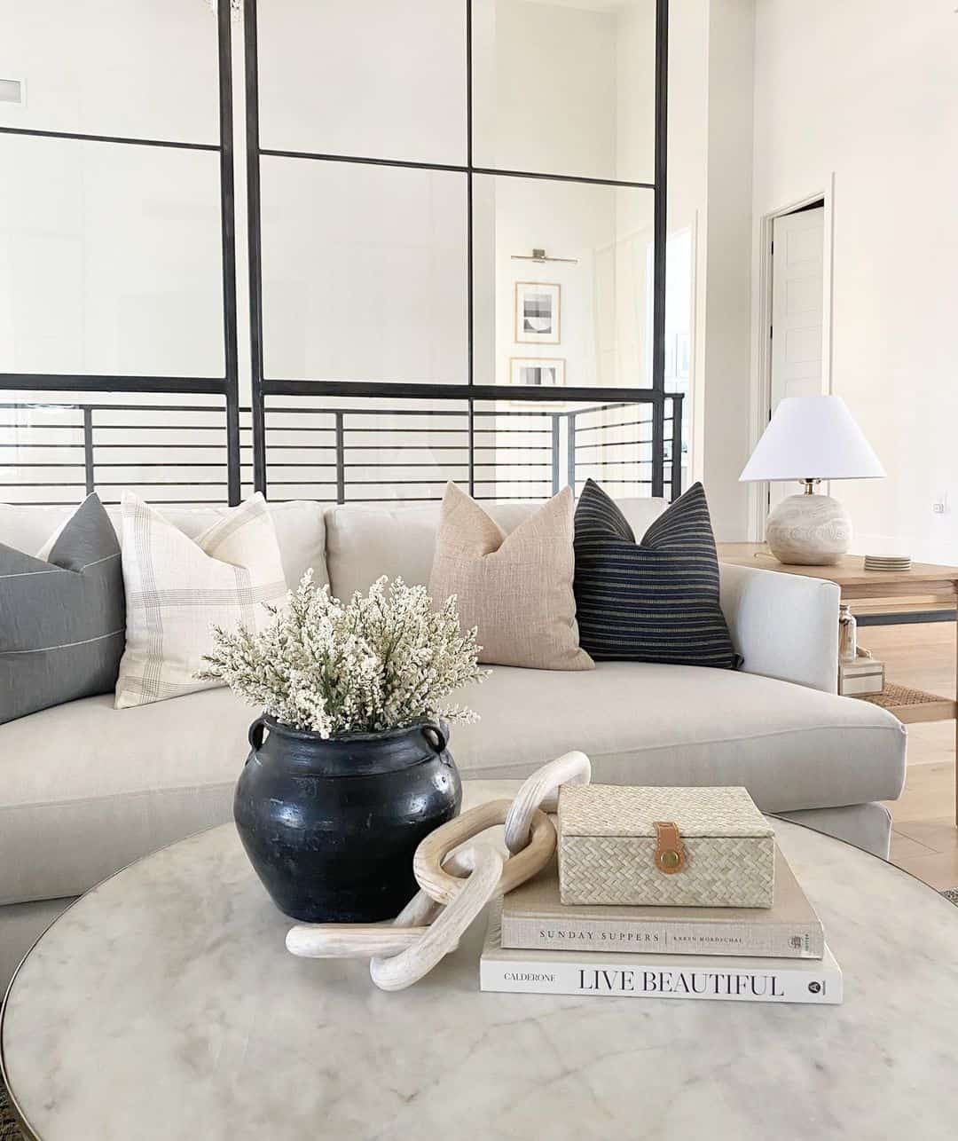 35 Sensational Ideas for Large Round Coffee Tables