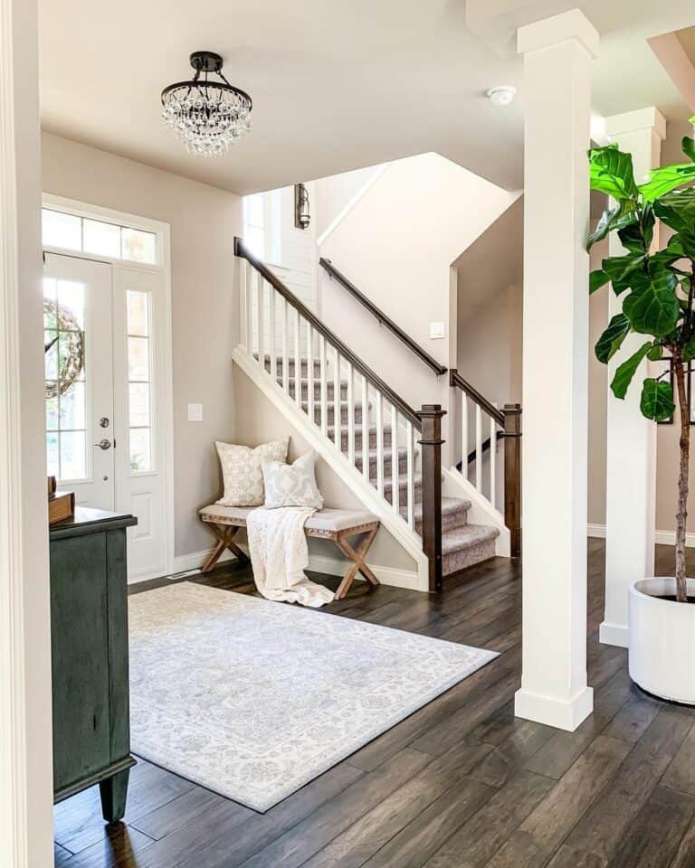 Farmhouse Staircase Designs 35 Stair Railing Ideas To Elevate Your