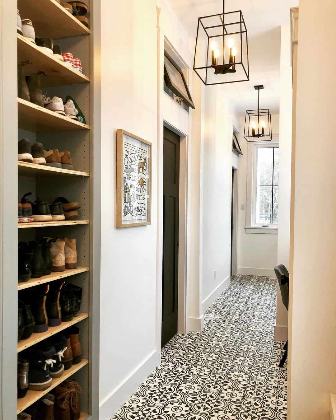 28 Clever Hallway Storage Ideas to Try Out