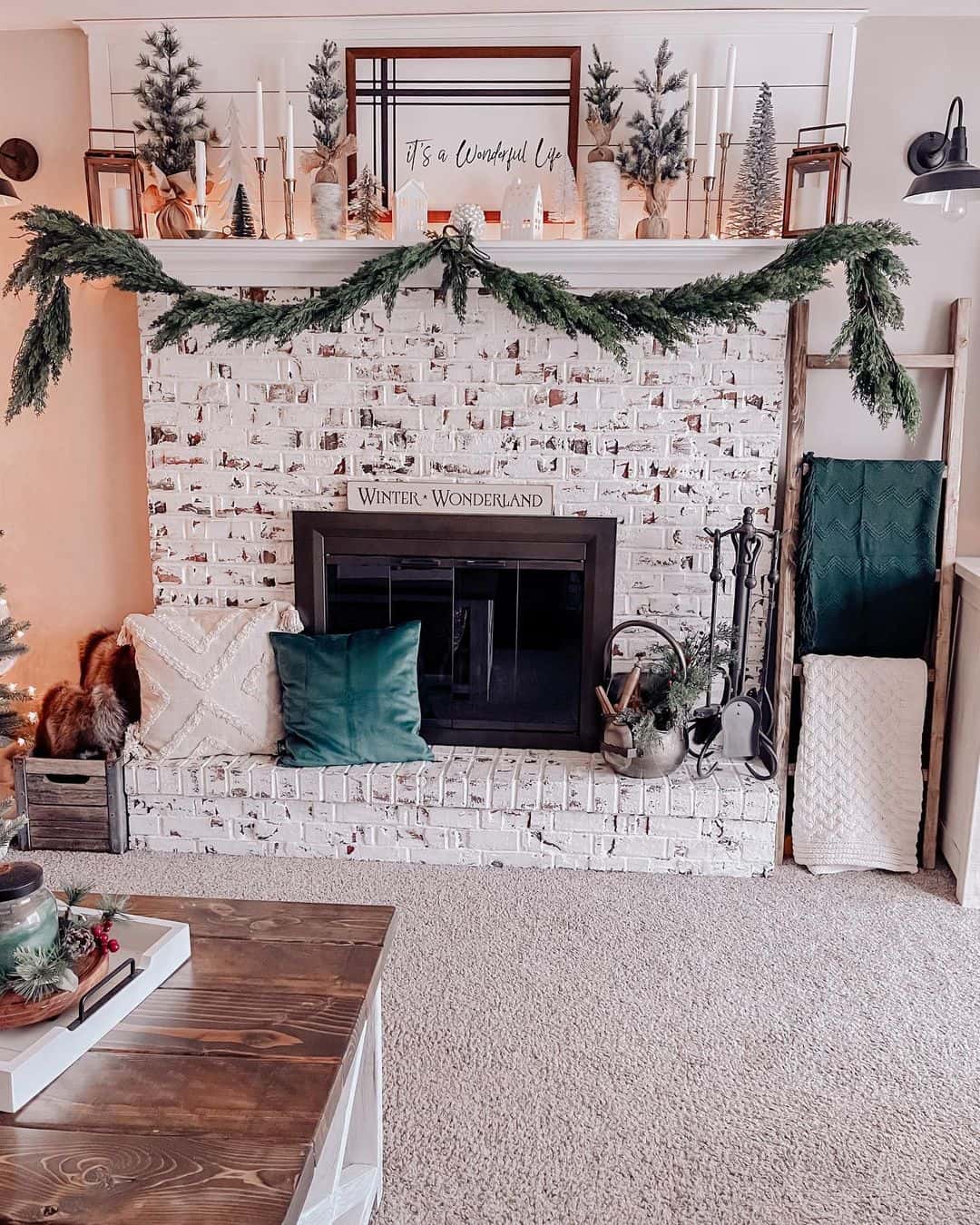 29 Painted Brick Fireplaces That Feel Classic and Cozy