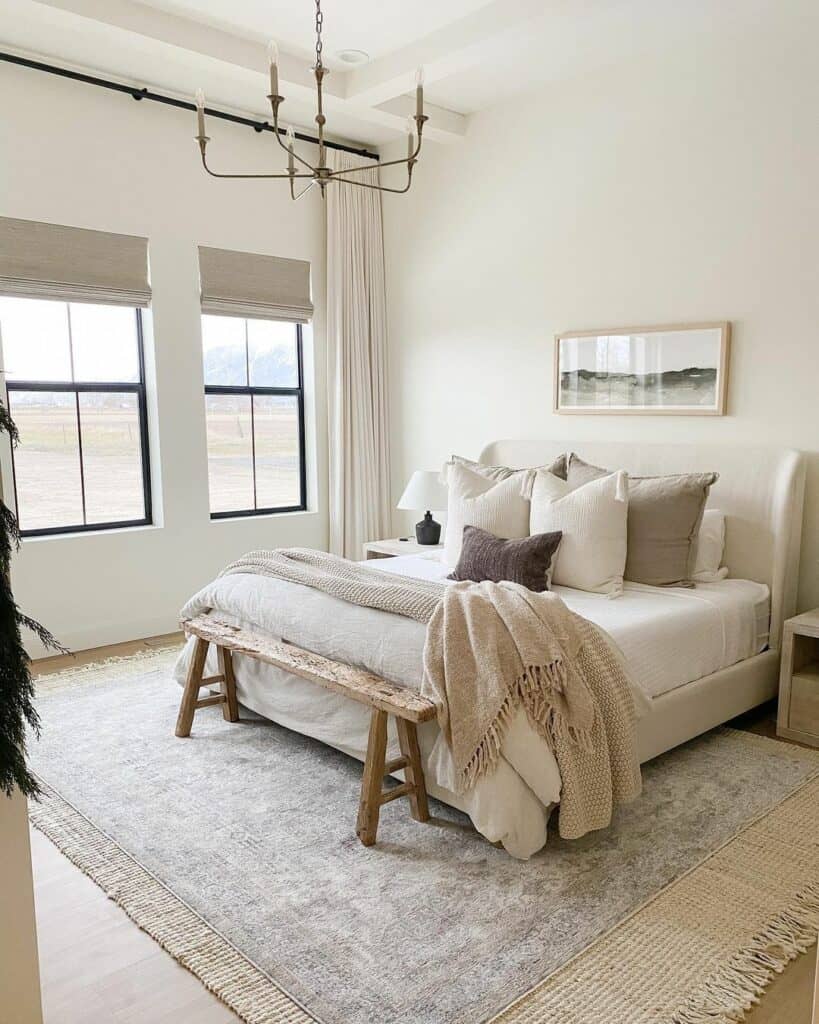 31 Ideas to Inspire Your Modern Farmhouse Master Bedroom