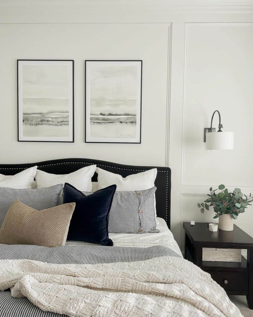 27 Artwork Above Bed Ideas to Maximize Wall Space