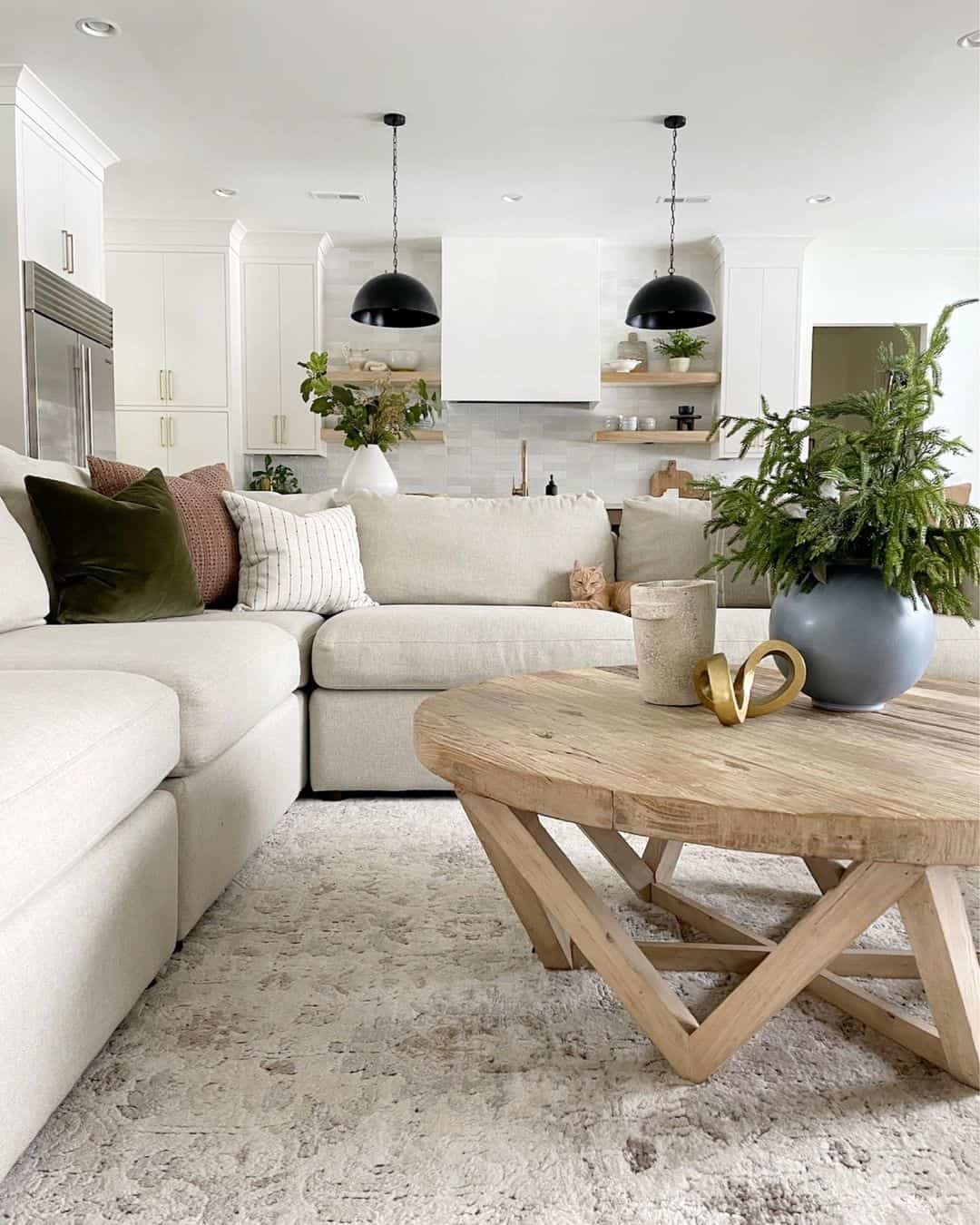 35 Sensational Ideas for Large Round Coffee Tables