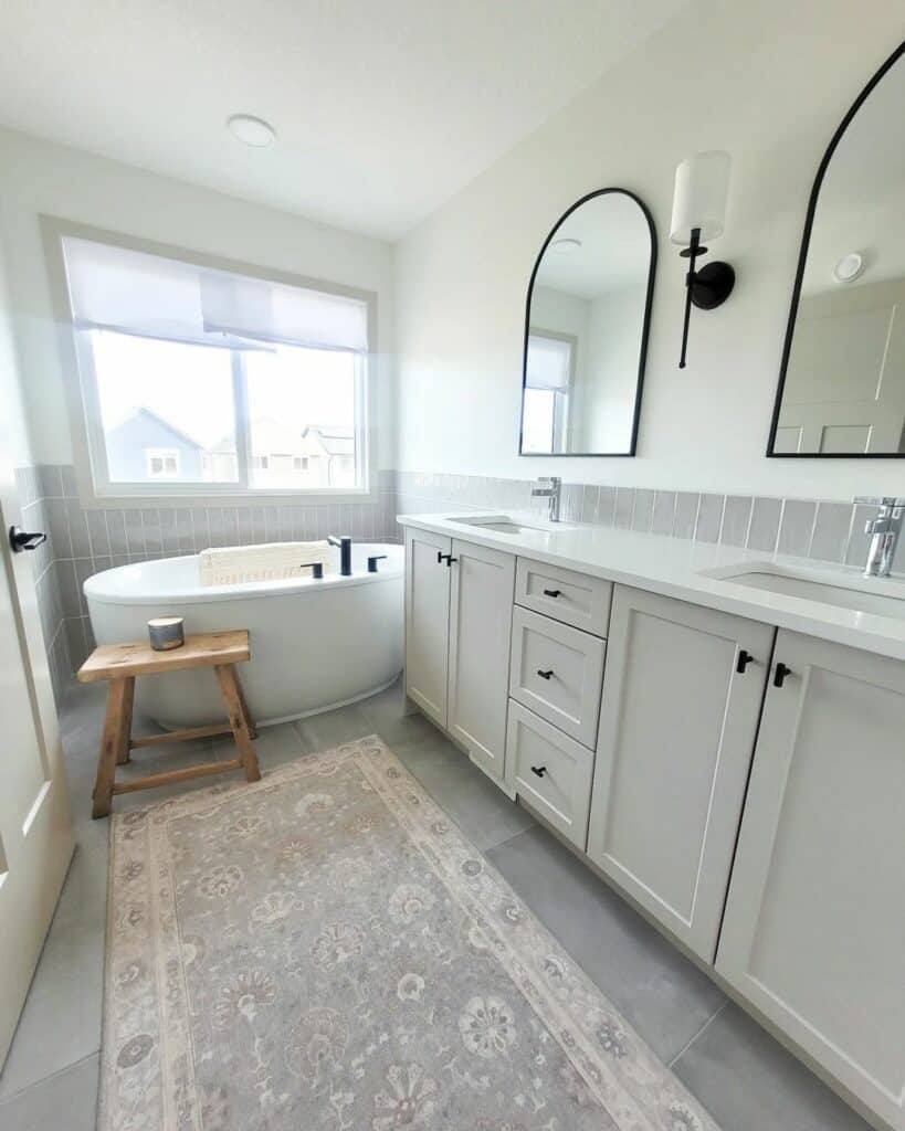 30 Bathroom Rug Ideas to Create a Spa Sanctuary