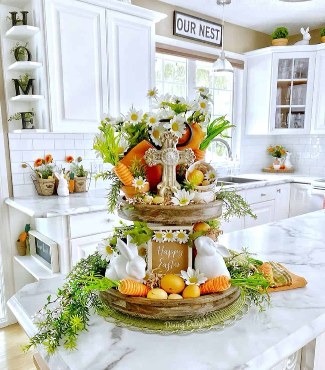 31 Easter Kitchen Décor Ideas That Are Absolutely Adorable