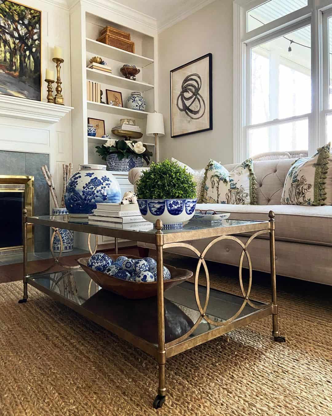 16 Beautiful and Bold Blue Living Room Ideas