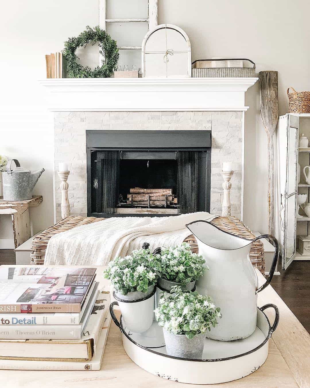 28 Charming Country Farmhouse Décor Inspirations