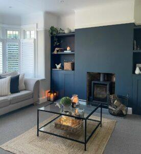 16 Beautiful and Bold Blue Living Room Ideas